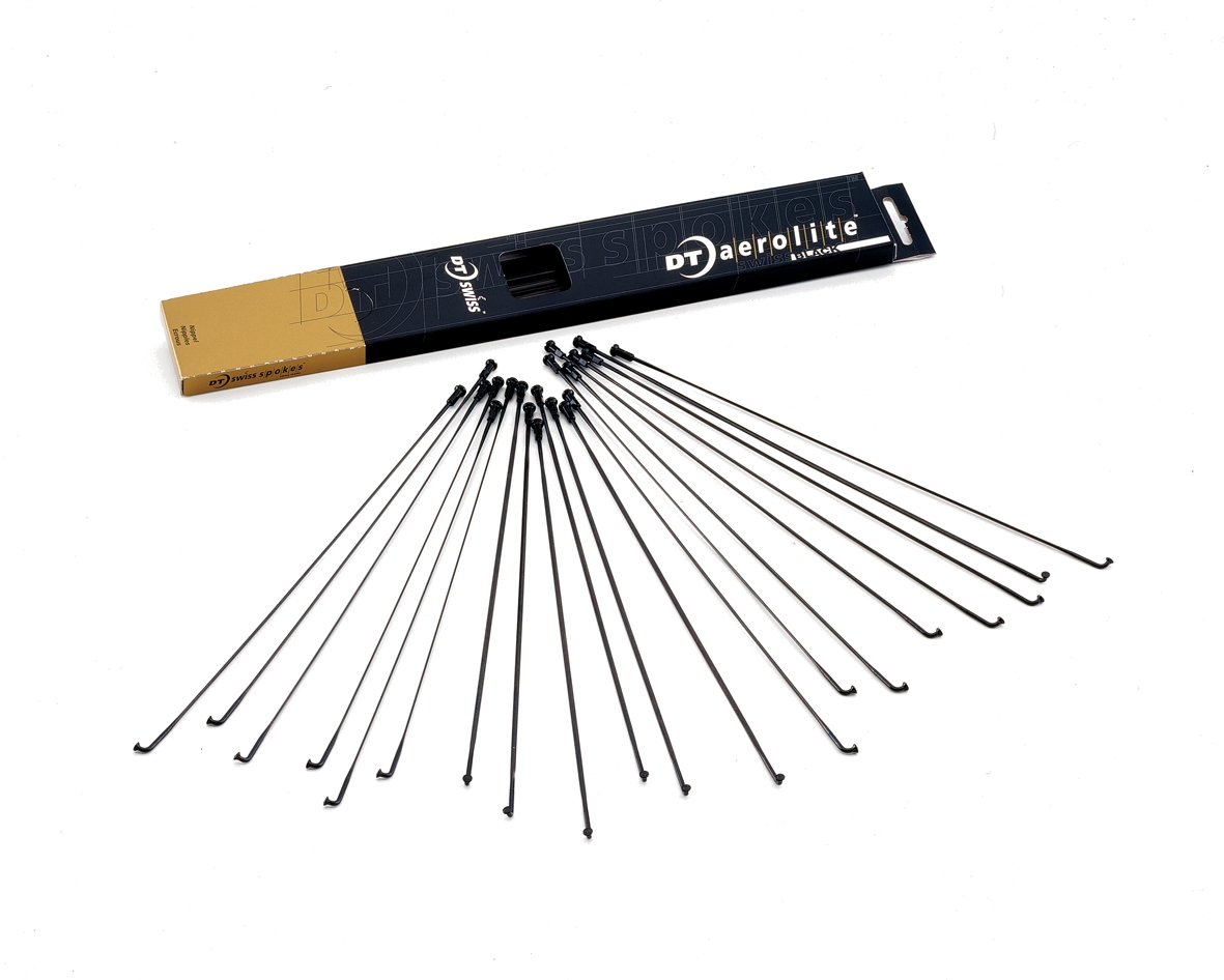 Bontrager DT Aerolite Bladed Nail-Head Spoke - Box of 10 - The Bicycle ...