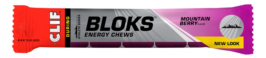 Clif Bar Blok Energy Chews (18 Pack) - The Bicycle Chain