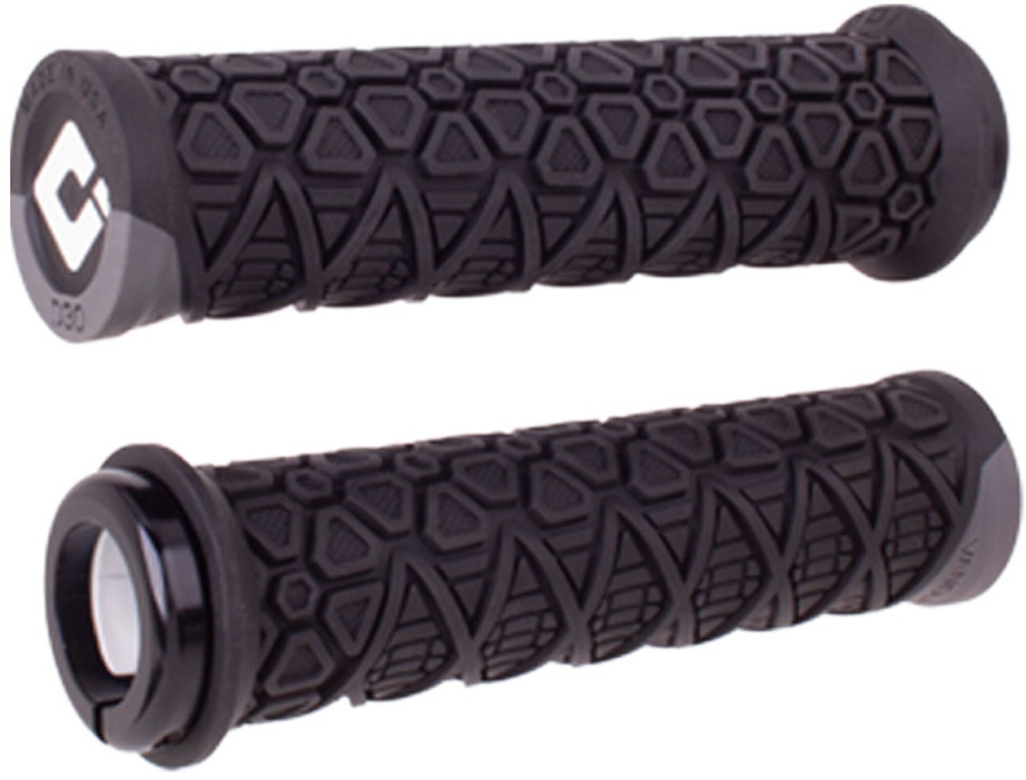 ODI Vanquish MTB Lock On Grips - Black/Graphite - featuring D30 - The ...