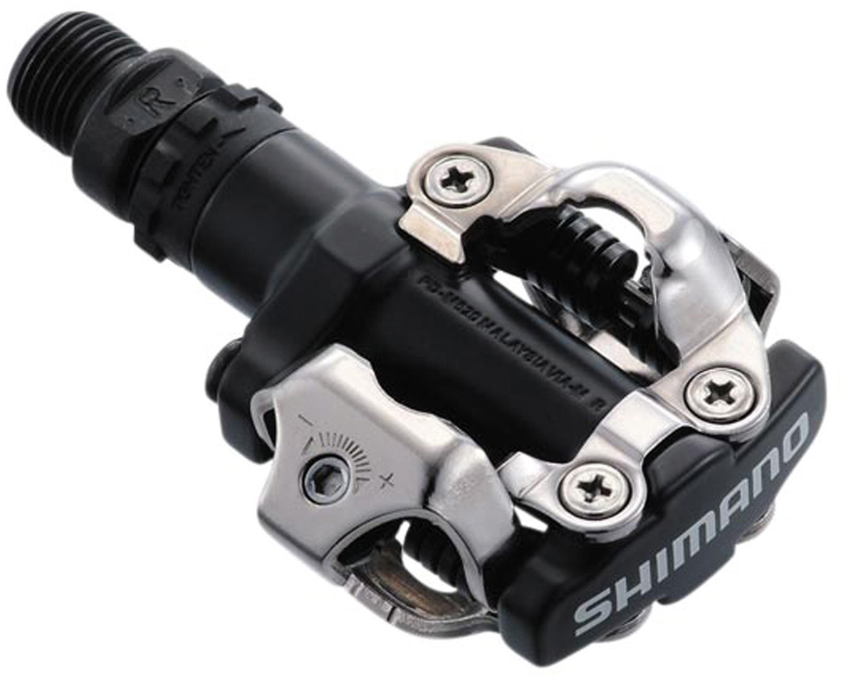 Shimano PDM520 MTB SPD pedals two sided mechanism - The Bicycle Chain